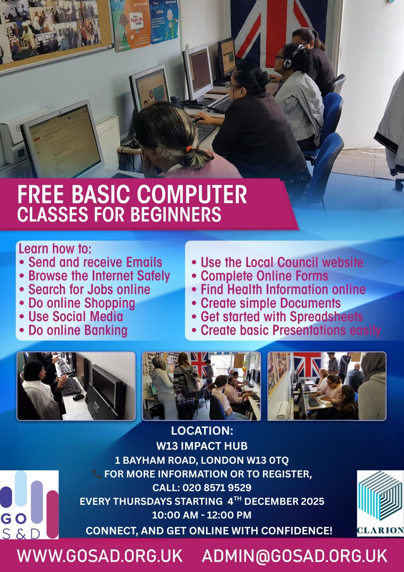 Basic Computer Classes - Do Something Good